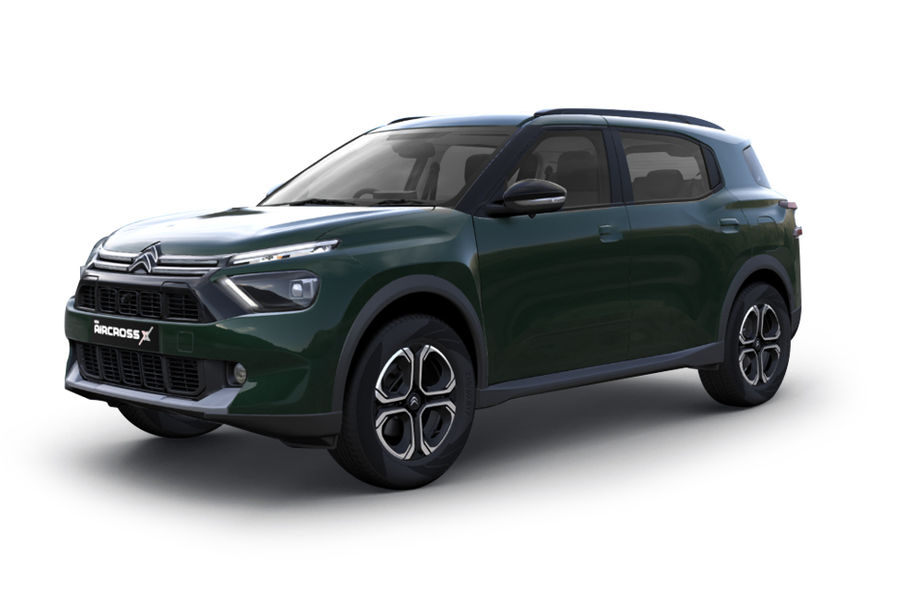 Citroen Aircross Deep Forest Green Colour - Deep Forest Green Aircross ...