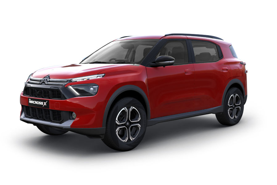 Citroen Aircross Garnet Red Colour - Garnet Red Aircross Price