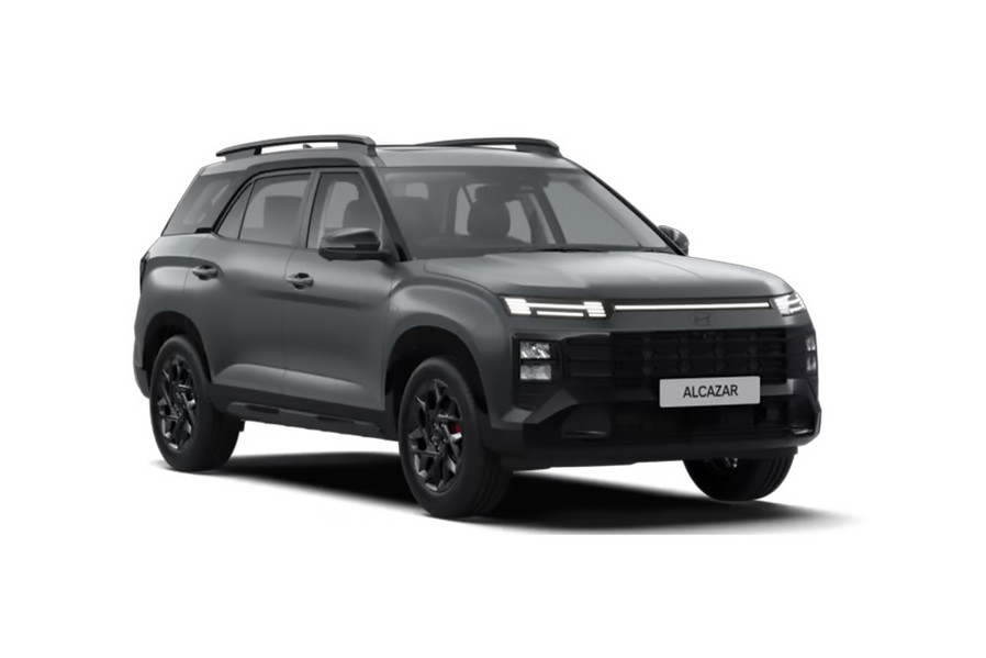 Hyundai Alcazar Shadow Grey Colour - Shadow Grey Alcazar Price