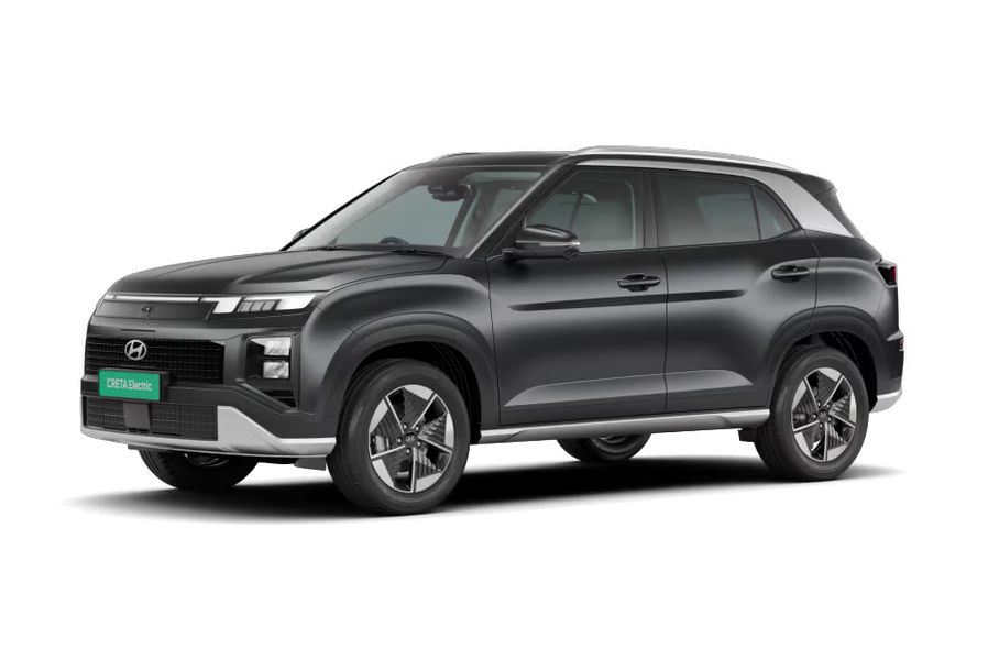 Hyundai Creta Electric Titan Grey Colour - Titan Grey Creta Electric Price