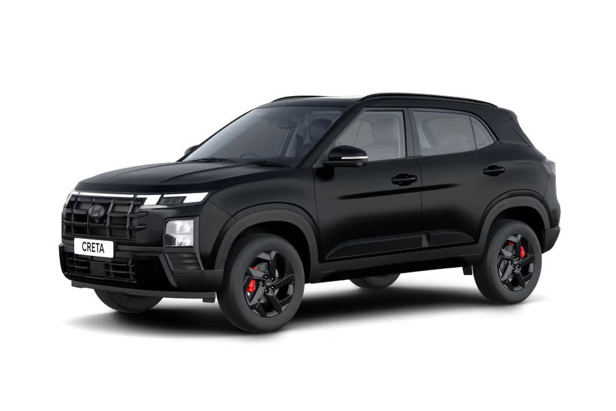 Hyundai Creta Abyss Black Matte Colour - Abyss Black Matte Creta Price