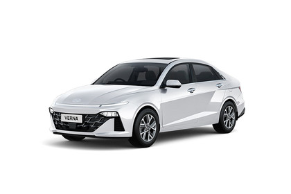 Hyundai Verna White 2024