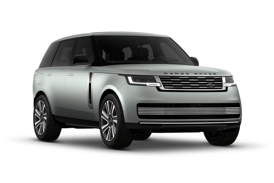 Range Rover Ethereal Frost Silver Satin Finish Colour - Ethereal Frost ...