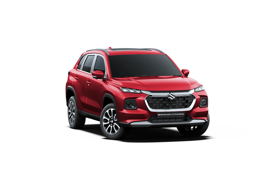 Maruti Grand Vitara Opulent Red Colour - Opulent Red Grand Vitara Price