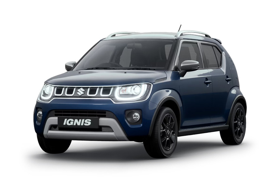 Maruti Ignis Nexa Blue With Silver Roof Colour - Nexa Blue With Silver ...