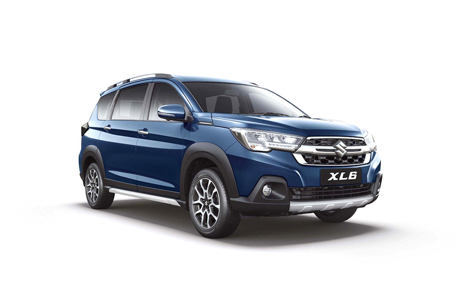 Maruti XL6 Nexa Blue Colour - Nexa Blue XL6 Price