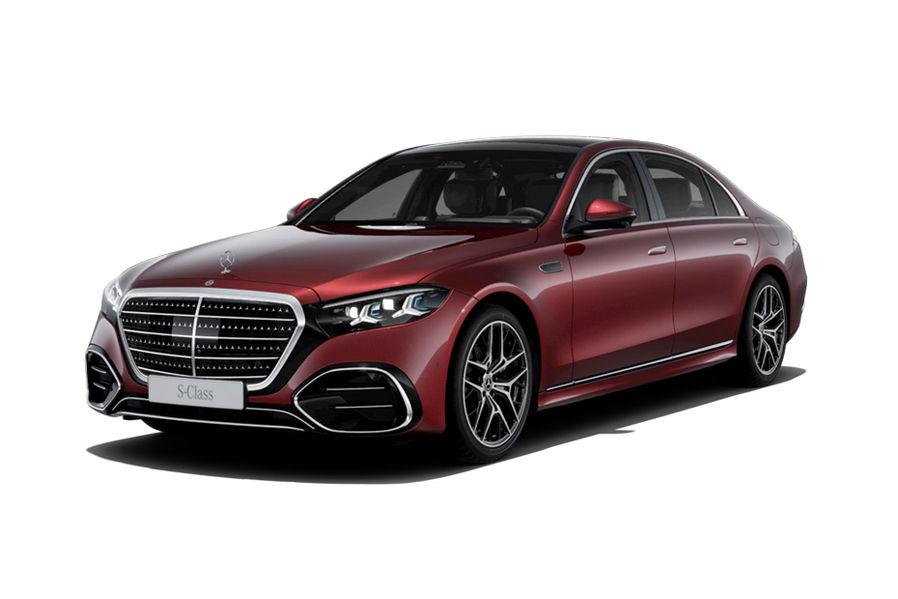 Mercedes-Benz S-Class MANUFAKTUR Exclusive Carneol Red Metallic Colour ...