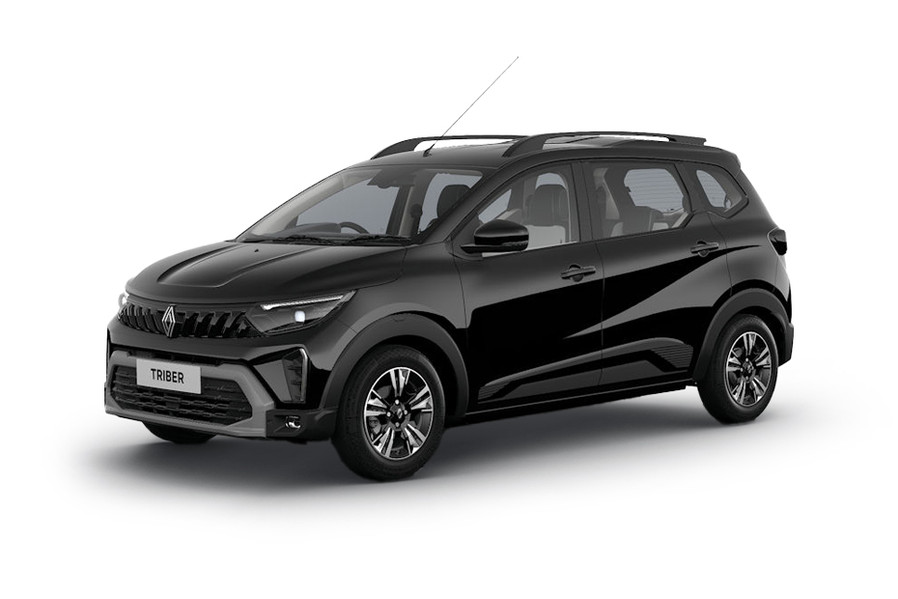 Renault Triber Stealth Black Colour - Stealth Black Triber Price