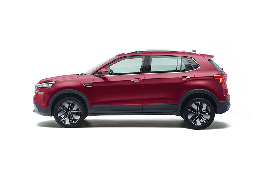 Skoda Kushaq Cherry Red Colour - Cherry Red Kushaq Price