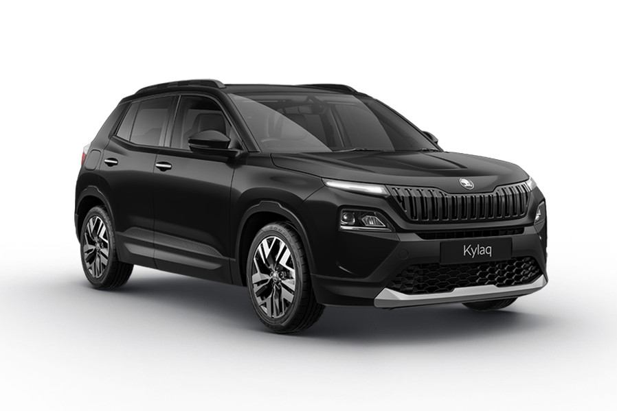 Skoda Kylaq Deep Black Pearl Colour - Deep Black Pearl Kylaq Price