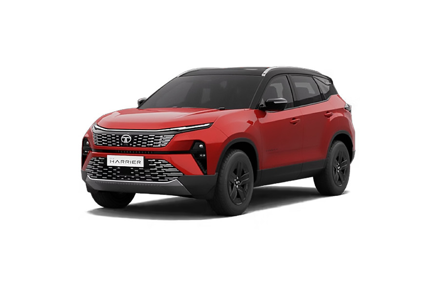 Tata Harrier Fearless Red Colour - Fearless Red Harrier Price
