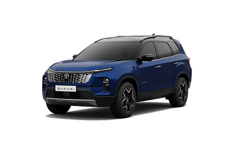 Tata Safari Royal Blue Colour - Royal Blue Safari Price