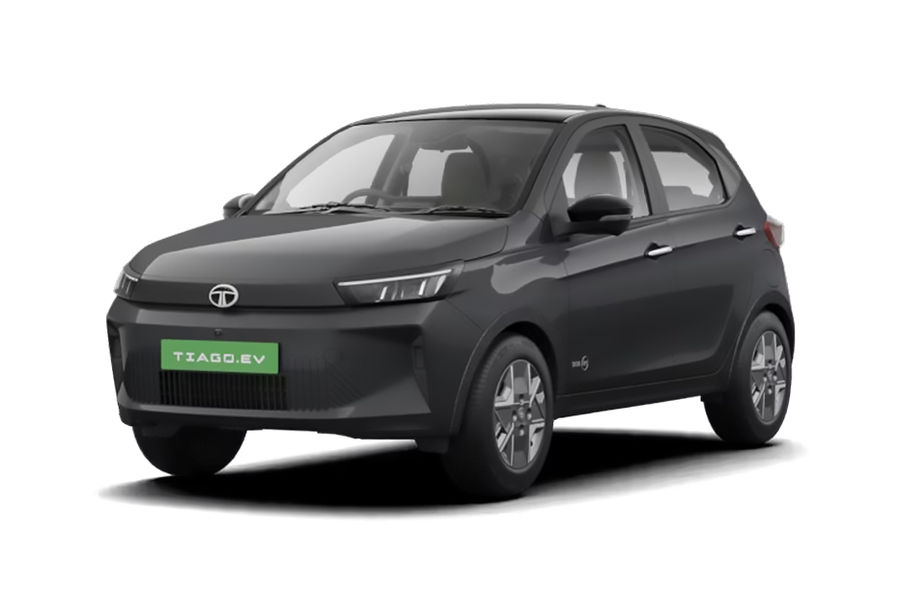 Tata Tiago EV Daytona Grey Dual Tone Colour - Daytona Grey Dual Tone ...
