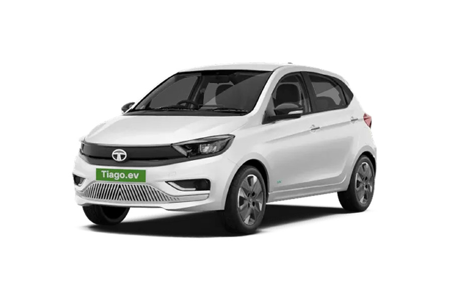 Tata Tiago EV Pristine White Colour - Pristine White Tiago EV Price