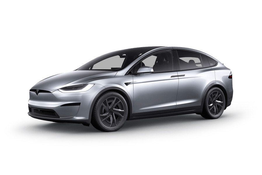 Tesla Model X Lunar Silver Colour - Lunar Silver Model X Price