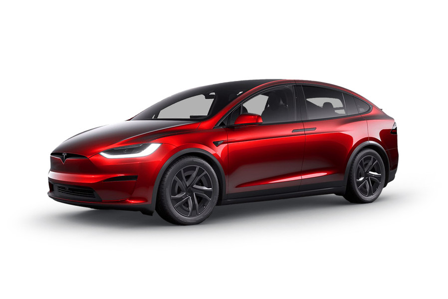Tesla Model X Ultra Red Colour - Ultra Red Model X Price