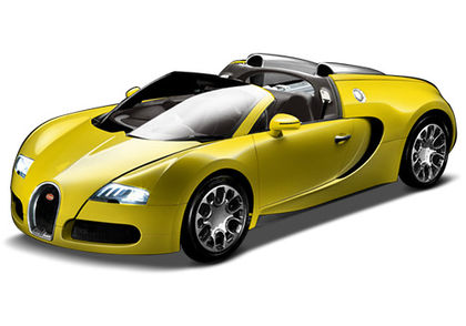 Bugatti Veyron Yellow