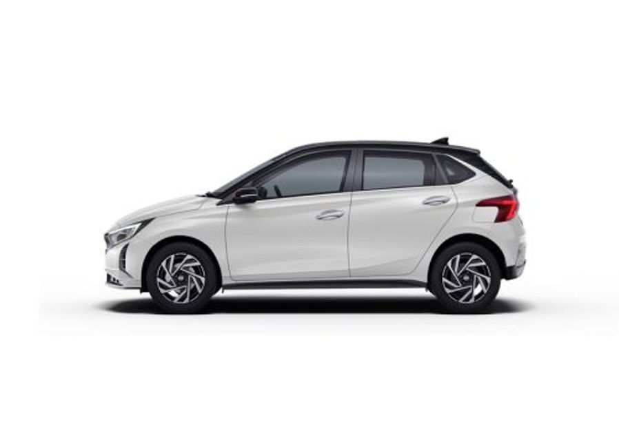 Hyundai i20 Atlas White With Abyss Black Colour - Atlas White With ...
