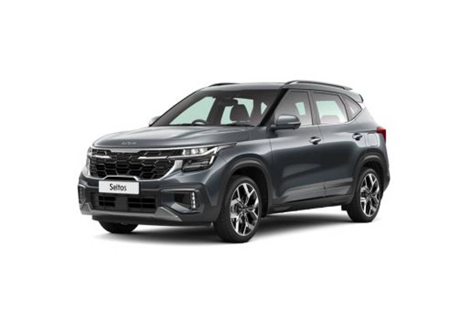 Kia Seltos HTX in Gravity Gray - CarDekho Kia Seltos HTX in Gravity Gray - CarDekho