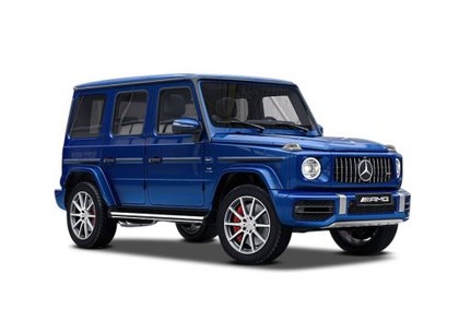 Mercedes-Benz G-Class Brilliant Blue Metallic Colour - Brilliant Blue ...