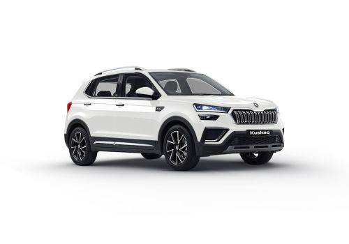 Skoda Kushaq Candy White Colour Candy White Kushaq Price