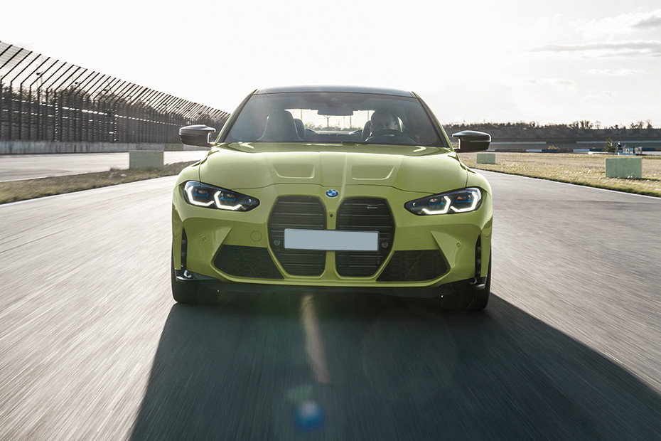 BMW M4 Competition Front View Image by CarDekho