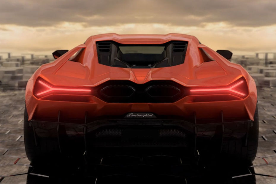 Lamborghini Front And Rear Views