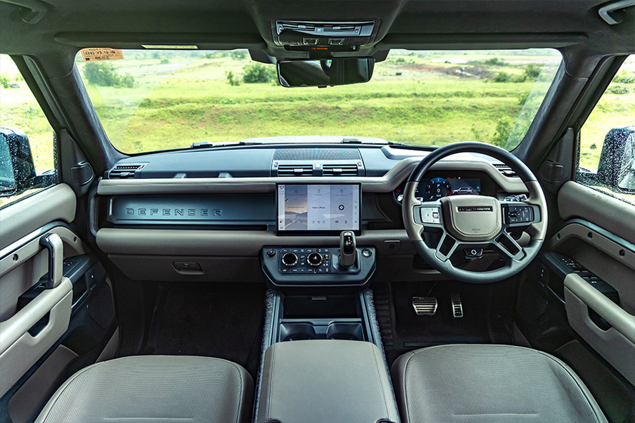 Defender Interior Images and Photos - CarDekho