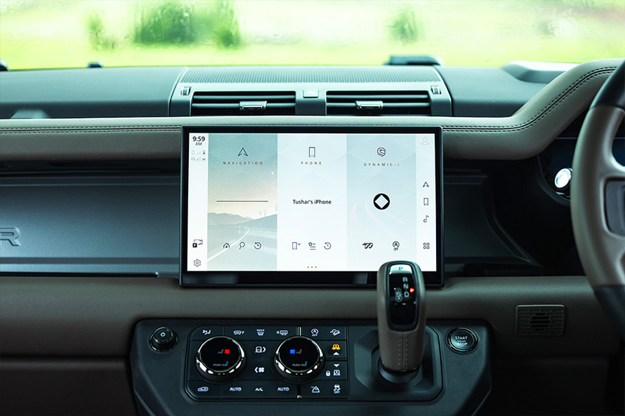 Defender Interior Images and Photos - CarDekho