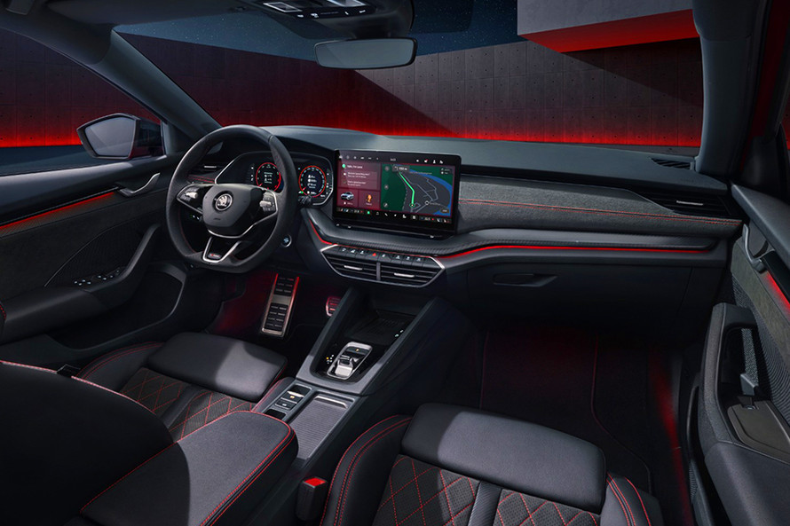 Skoda Octavia RS iV Interior Images and Photos - CarDekho