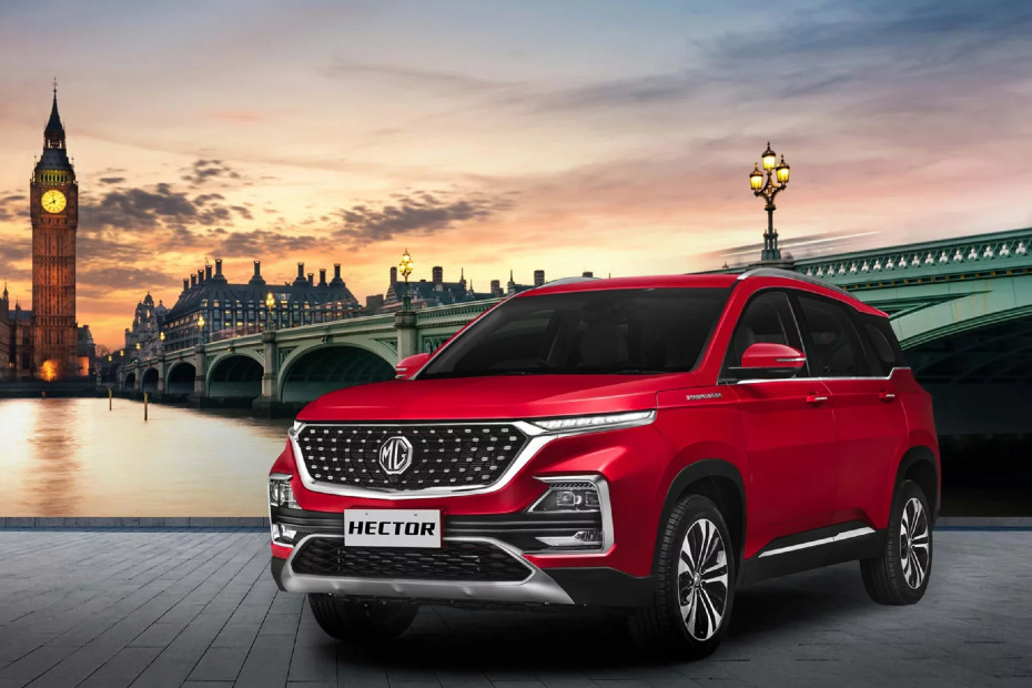 The Facelifted MG Hector May Be Limited To The Top Variant | CarDekho.com