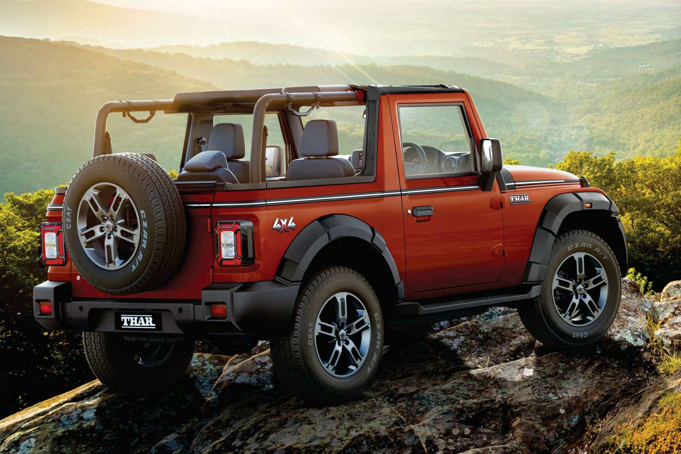 Mahindra Thar Modified With Panoramic Sunroof Is Bizzare But Practical ...