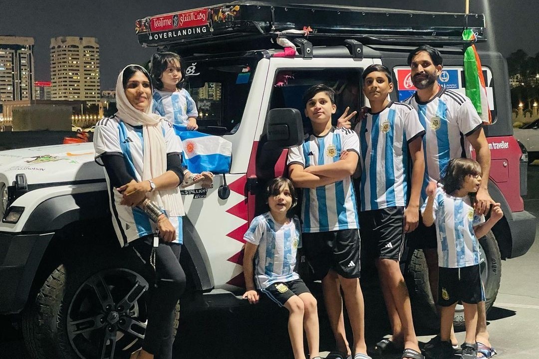 Woman Drives Mahindra Thar From Kerala To Qatar To Watch FIFA World Cup ...