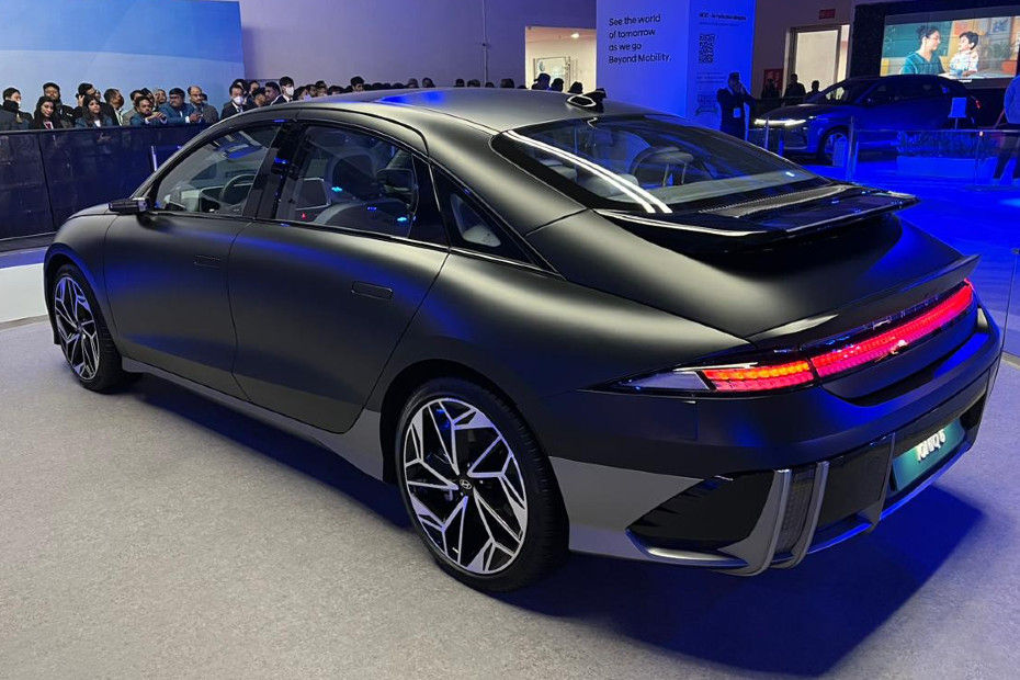 Hyundai At Auto Expo 2023: Ioniq 6 Electric Sedan Showcased | CarDekho.com