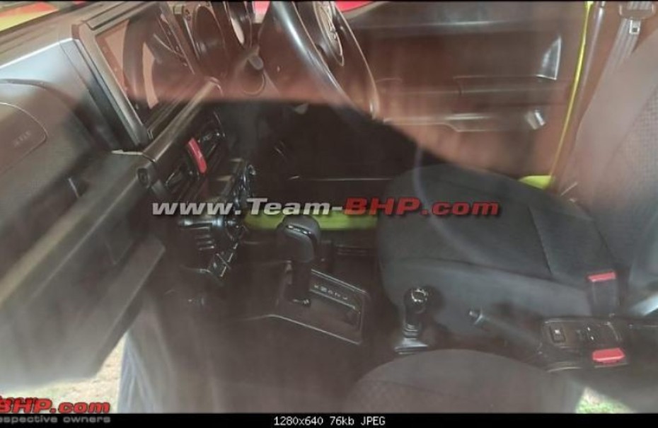 Here’s A First Look At Maruti Jimny Base-Spec Automatic Variant ...