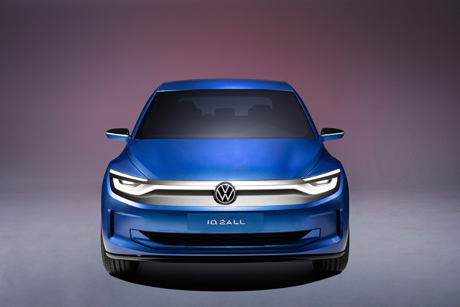 Volkswagen ID.2all Electric Hatchback Concept Revealed | CarDekho.com