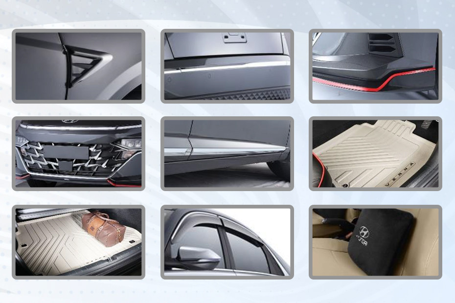 2023 Hyundai Verna Accessory Packs Detailed: Style, Premium & Ferocious ...