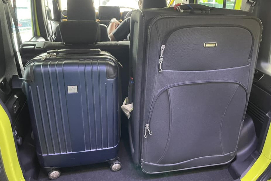 Maruti Jimny Boot Space Capacity Showcased In New Images | CarDekho.com