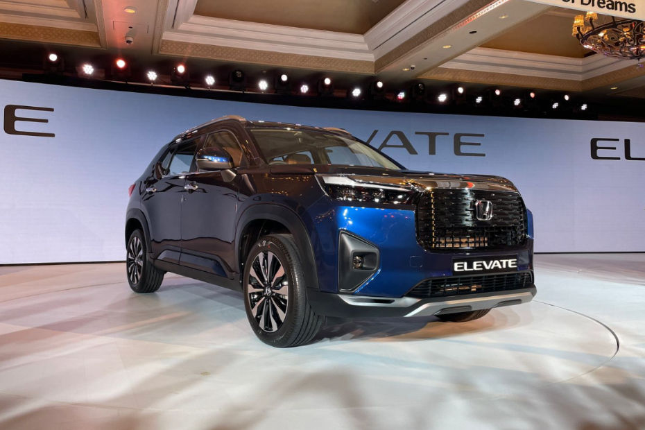 Honda Elevate SUV's Exterior Detailed In 10 Images | CarDekho.com