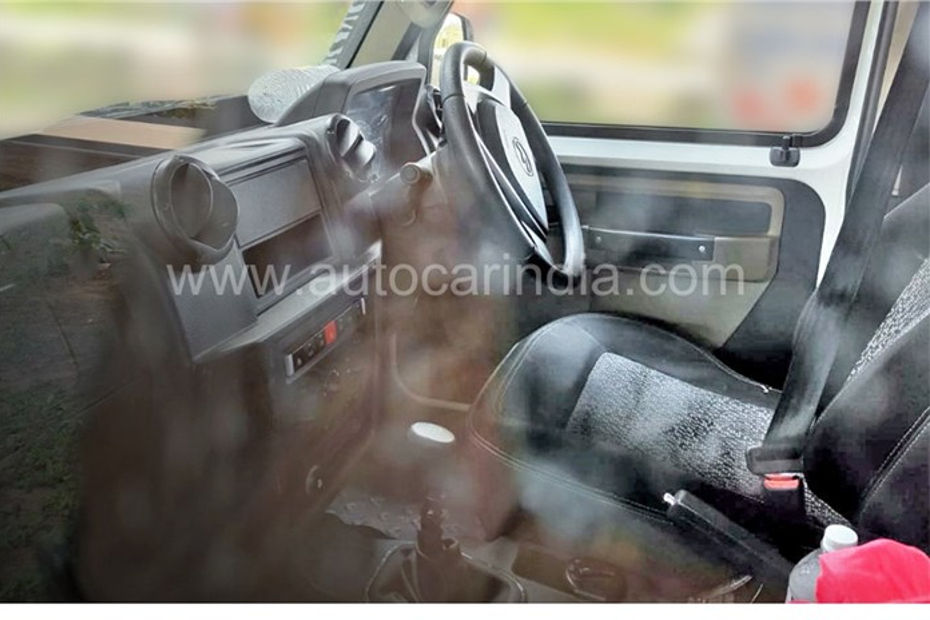 5-door Force Gurkha Spied Again Showing A New Electronic 4WD Shifter ...