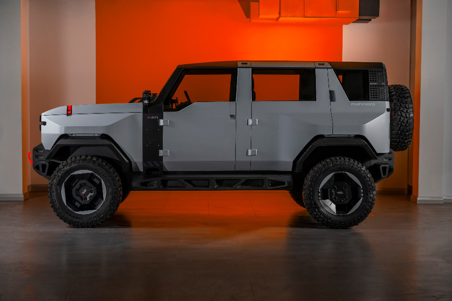 Mahindra Thar EV Concept Vs Thar: Differences Explained In 10 Images ...