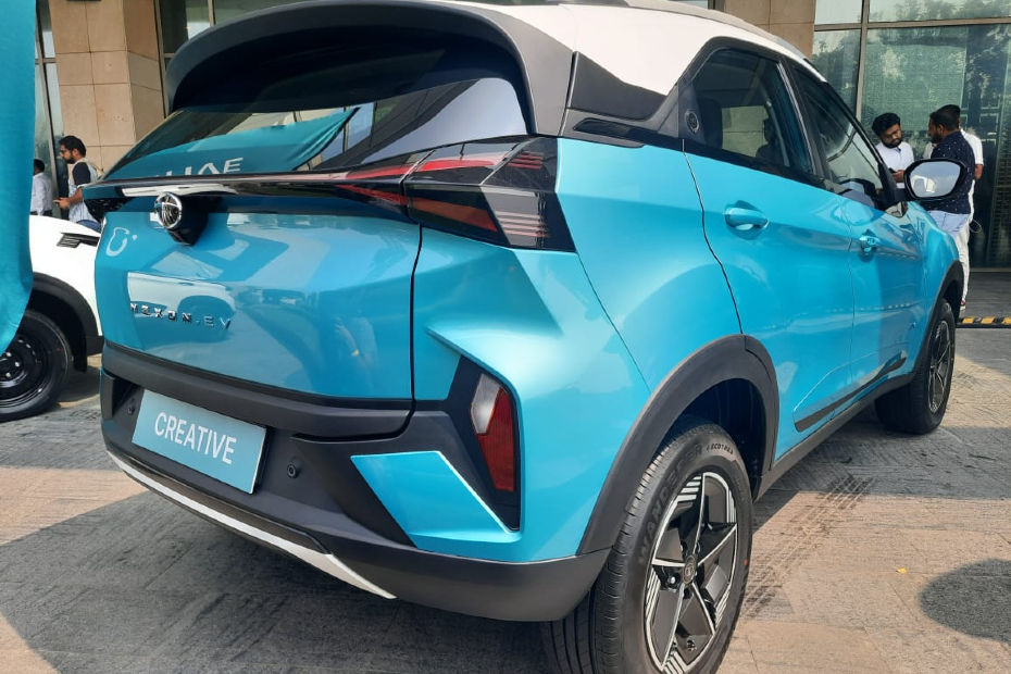 Tata Nexon EV Facelift Creative Base Variant Detailed In 5 Images ...