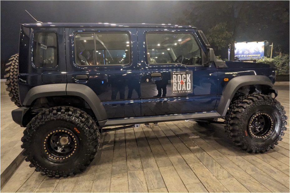 Bigger And More Rugged: Explore This Highly Kitted Out Maruti Jimny In ...