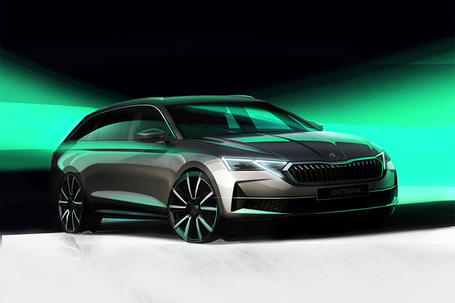 2024 Skoda Octavia Teaser Sketches Released Ahead Of Global Debut On ...