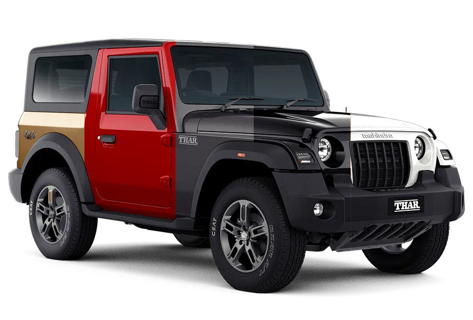 Mahindra Thar Got These New Colours Since Its Launch In 2020 | CarDekho.com