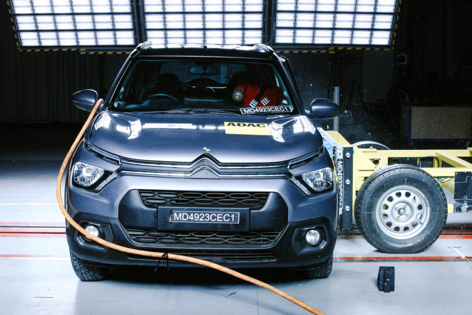 Citroen eC3 Scores 0 Stars In Global NCAP Crash Tests | CarDekho.com