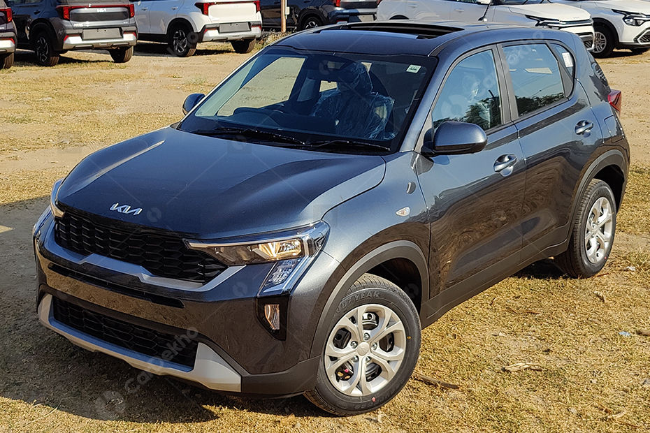 Kia Sonet HTE (O) Variant Explained: Exterior, Features, Specifications ...