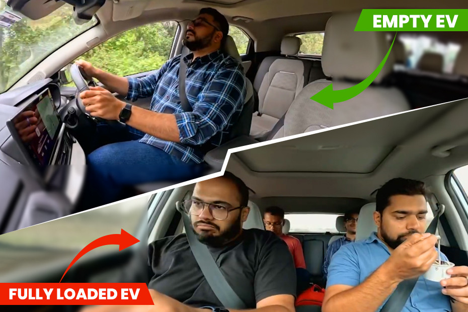 Watch: Tata Nexon EV Loaded vs Unloaded: Real-world Range Comparison | CarDekho.com