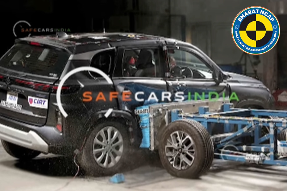 Maruti Suzuki Grand Vitara Bharat NCAP Crash Test Images Leak Online ...