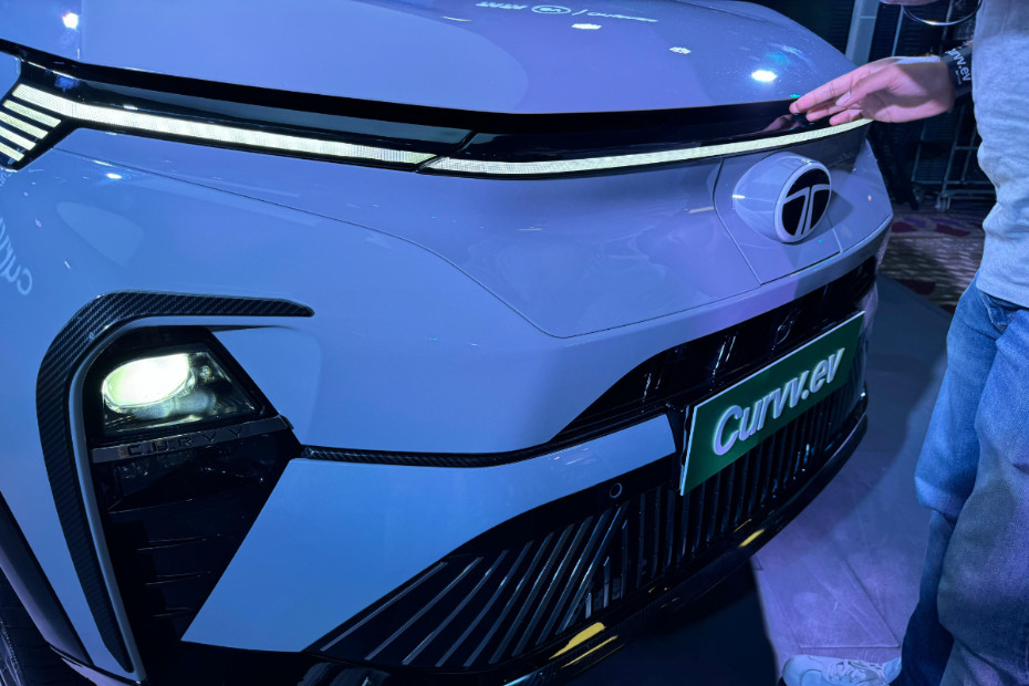 Tata Curvv EV Exterior Explained In 15 Real-life Images | CarDekho.com
